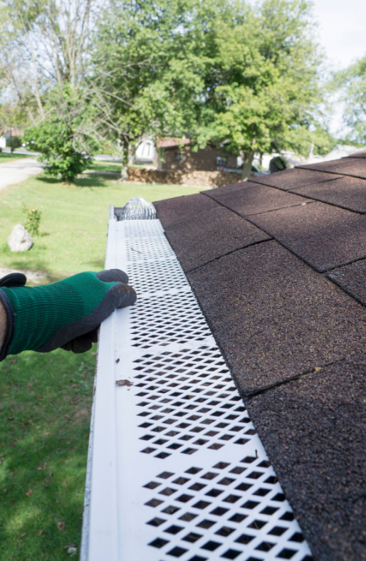 How to Clean Gutters with Gutter Guards - Fish Window Cleaning